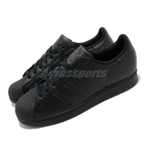 adidas Originals Superstar Triple Black Men Unisex Classic Casual Shoes ...