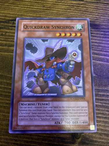 yugioh quickdraw synchron DP09-EN010 unlimited edition common near mint ...