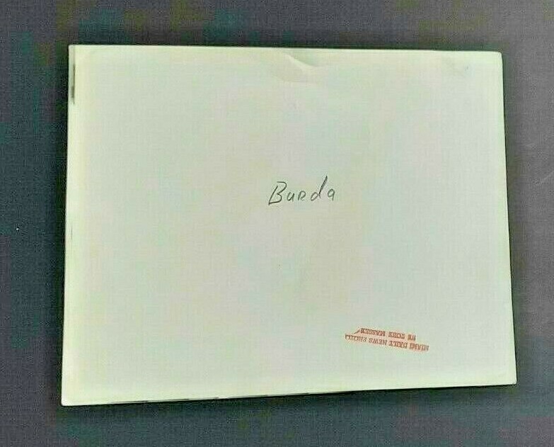 1962 Atlanta Crackers Cardinals Baseball Player Bob Burda Bat Wing B&W ...