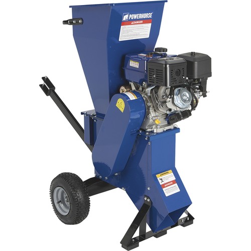 Powerhorse Wood Chipper/Shredder, 420cc Powerhorse OHV Engine, 4in ...