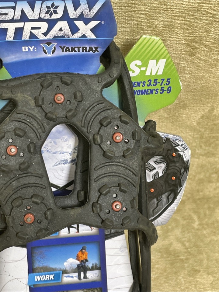 Yaktrax Snow Trax Rubber Small/ Medium New | eBay