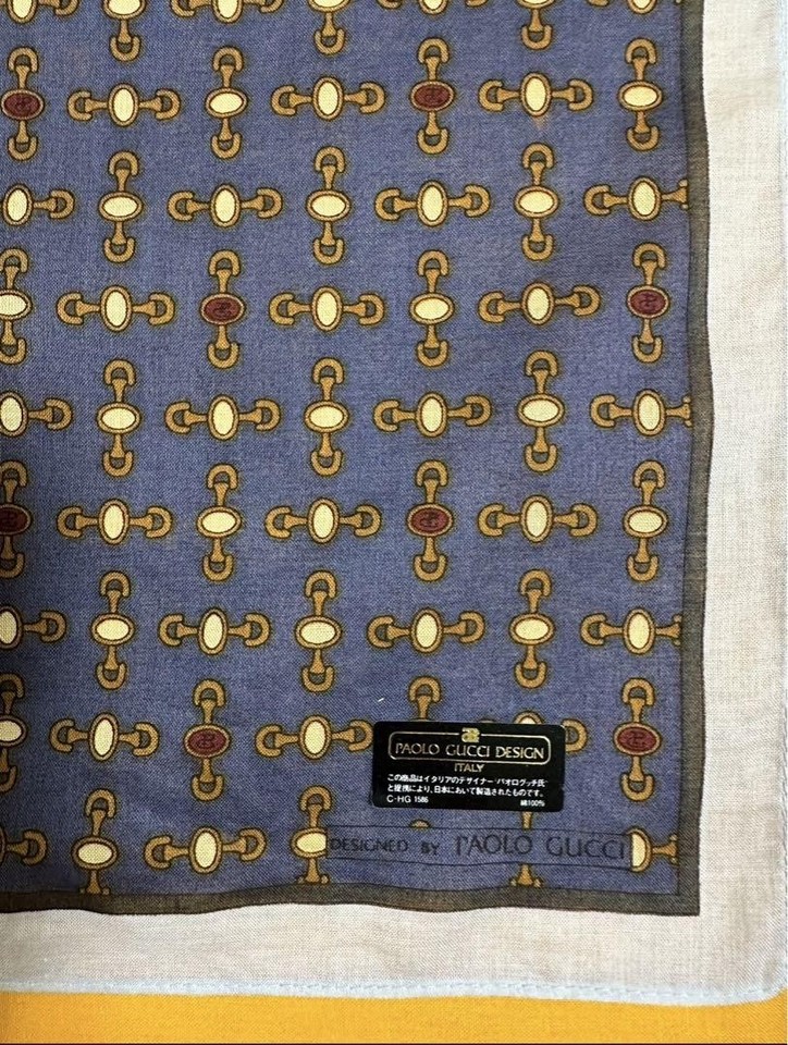 Paolo Gucci Cotton Men Handkerchief White Classic Italian Designer ...