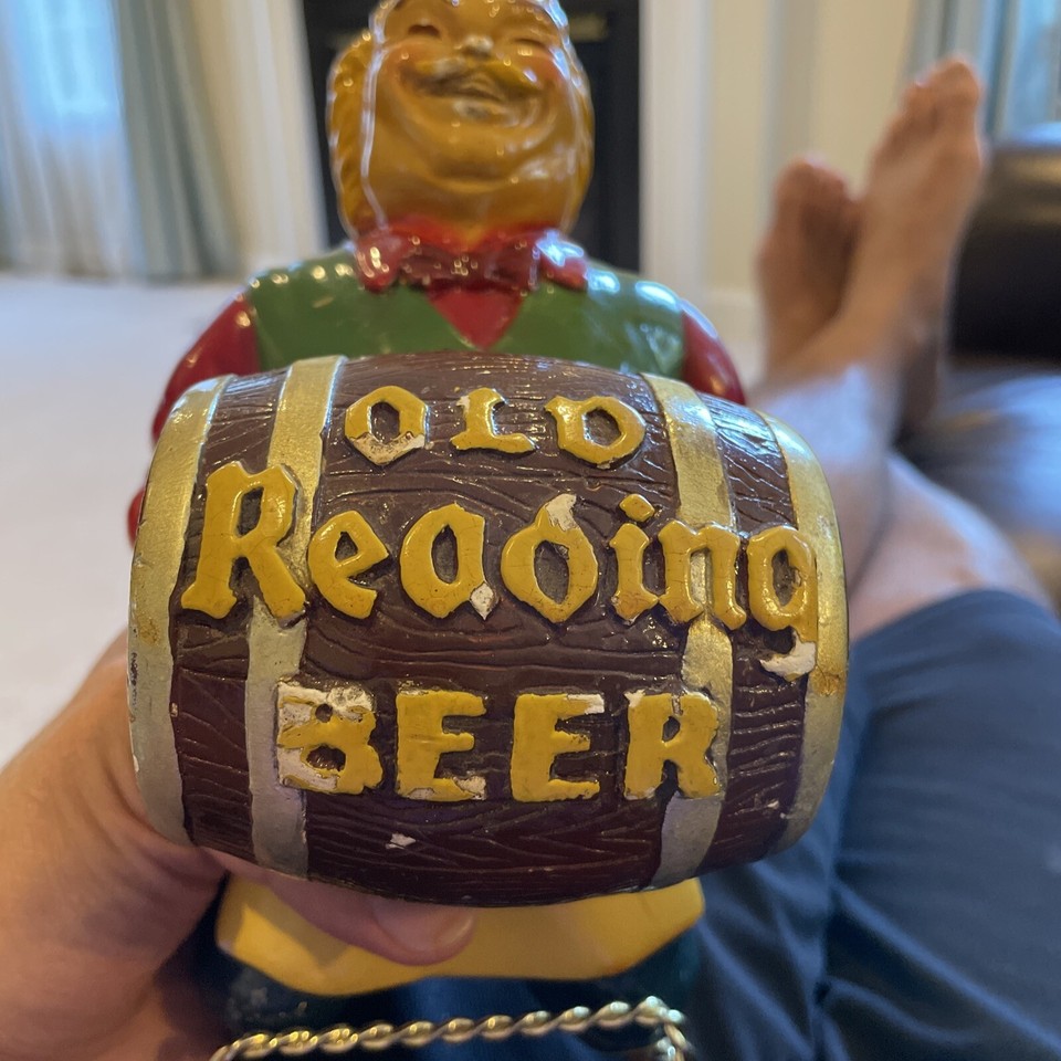 Old Gus Reading Beer Advertising Figure Ceramic Parts DAMAGED READ | eBay