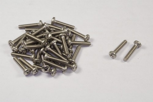 Lot of 50 MS51957-120 MIL Pan Head Phillips Machine Screw 4-40 x 9/16 ...