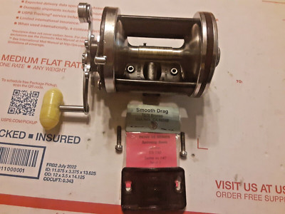 Penn Squidder 140 Newell Frame - Stainless Steel Spool SERVICED CLEAN ...