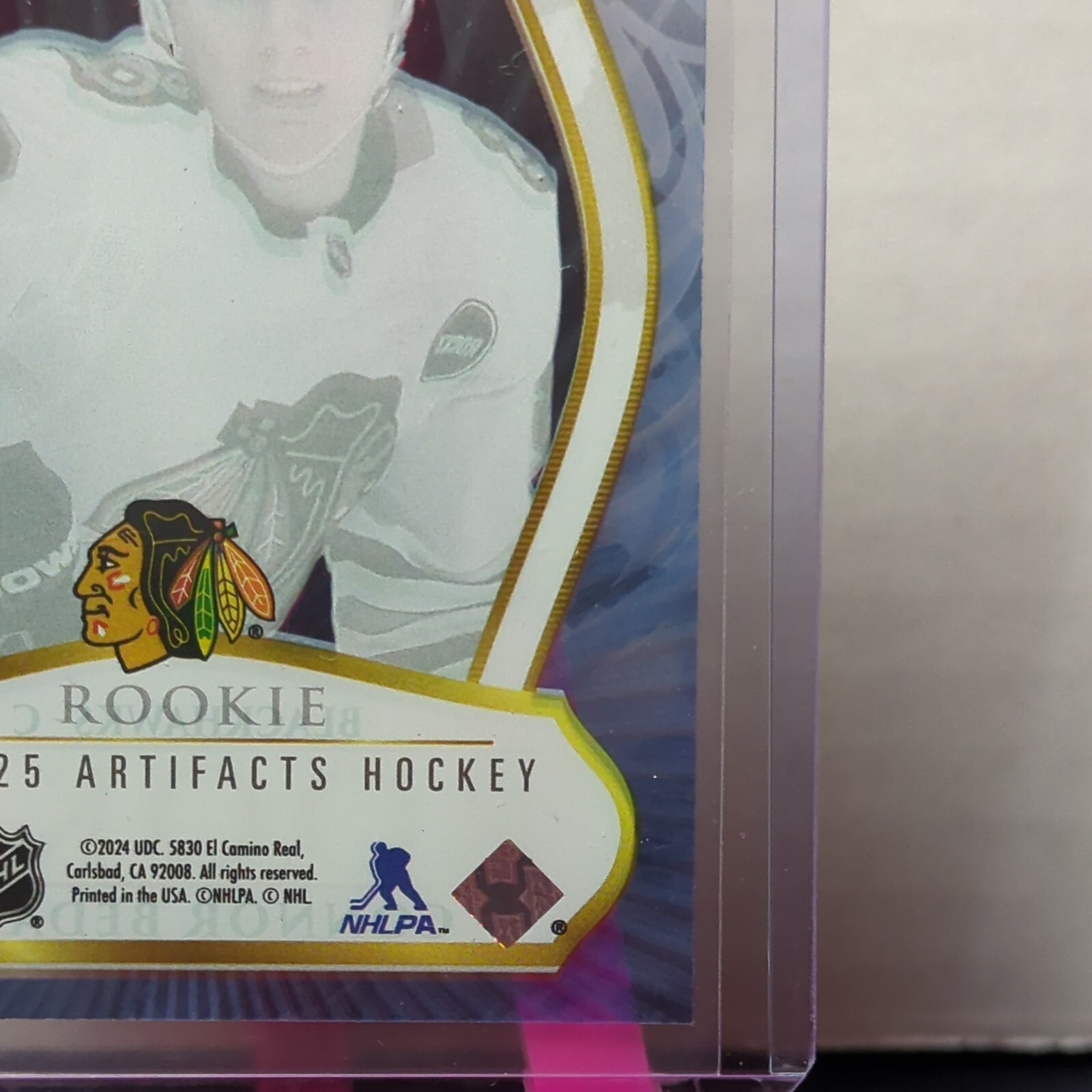 Connor Bedard Clear Cut Rookie Card 2024-25 Upper Deck Artifacts #207 ...