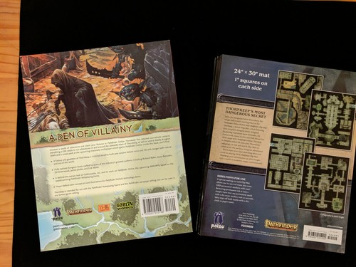 Pathfinder (Kickstarter) Thornkeep Adventure+Maps SIGNED by Ed ...