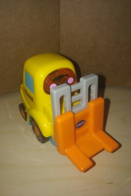 VTECH Go! Go! Smart Wheels Forklift Talking Singing Musical Vehicle Car ...