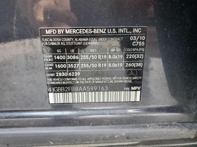 2009-2011 Mercedes Benz ML350 Silver Grille 1648800685 OEM. | eBay