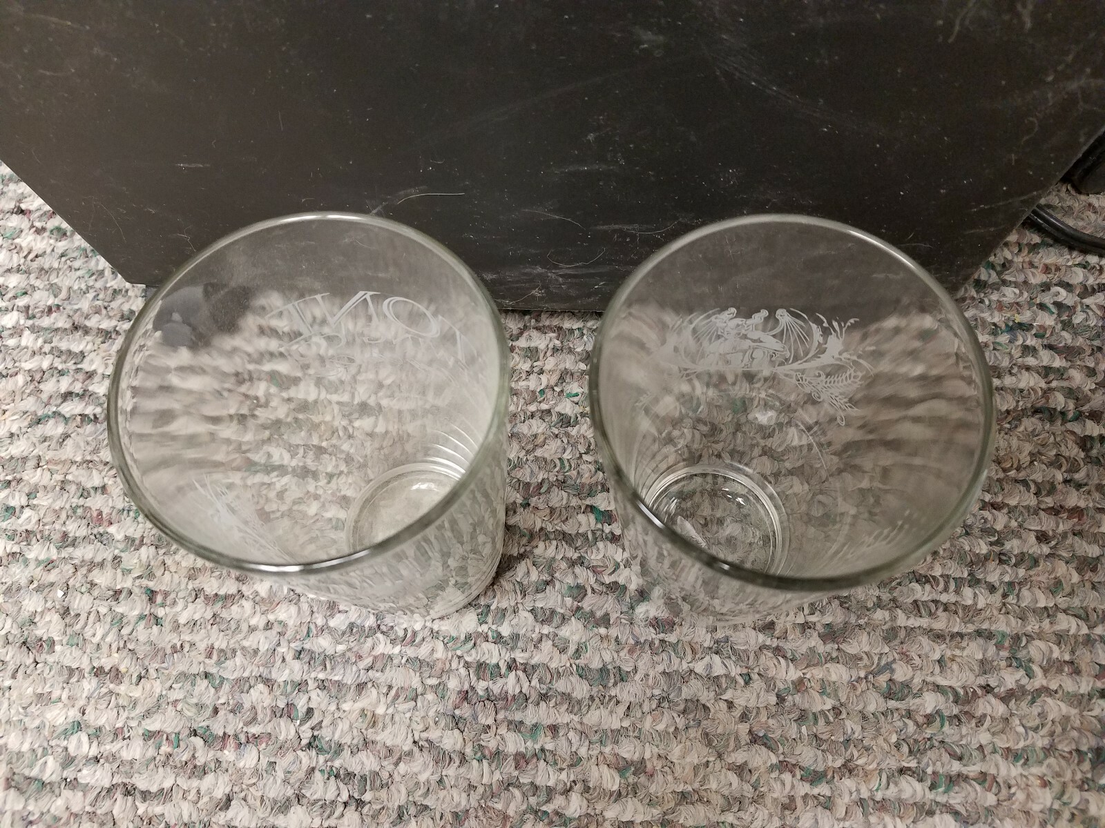 (2) HTF STONE BREWING CO. Etched 16 oz Shaker PINT GLASSES | eBay