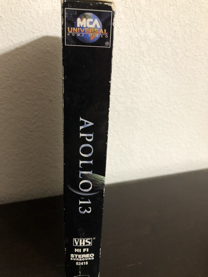 Apollo 13 (VHS, Vintage 1995) Tom Hanks Kevin Bacon Ron Howard Kathleen Quinlan 96898241830 | eBay