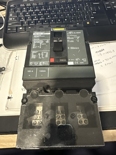 HDL36100 - Square D - Molded Case Circuit Breaker | eBay