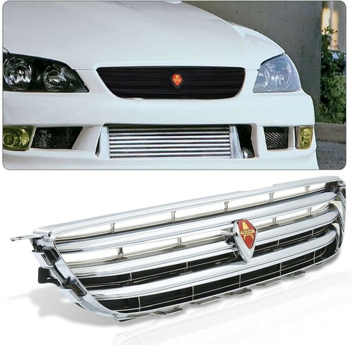 For 2001 2005 Lexus IS300 JDM Front Grille Chrome+Emblem Altezza Grill ...