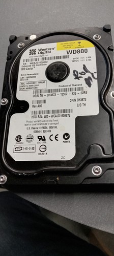 Western Digital WD800BB-75FRAO Caviar 80GB 3.5" IDE Hard Drive | eBay