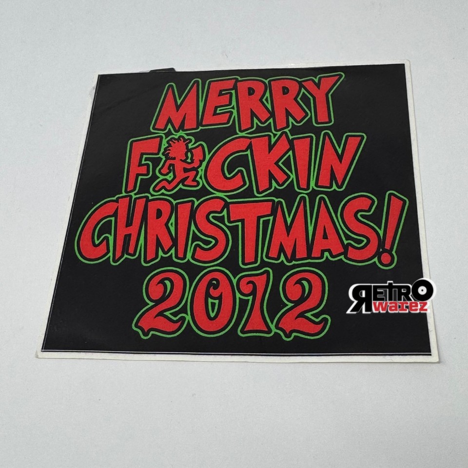 Insane Clown Posse Christmas 2012 5.5” Sticker Psychopathic Records X ...