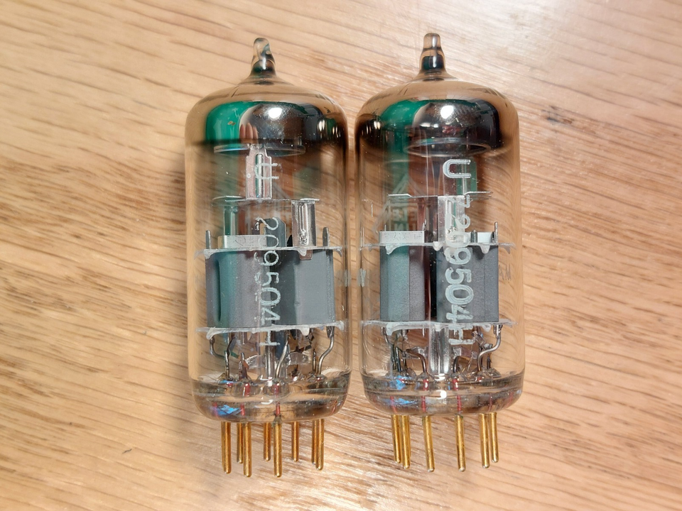 Pair of Telefunken E88CC 6922 NOS NIB Gold Pin SEALED Vacuum Tubes - 6% ...