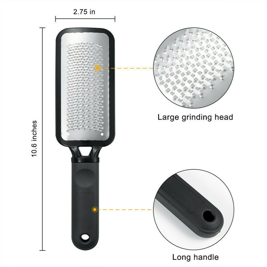 Foot File Hard Dead Skin Callus Remover Rasp Scraper Dead Skin Scrubber ...