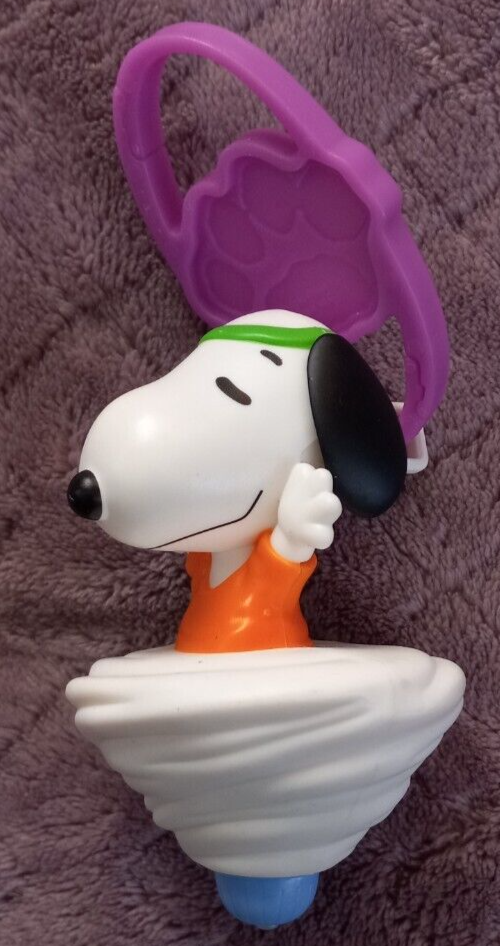 Peanuts Snoopy #8 Dancing Snoopy 2018 McDonalds Children's Happy Meal ...