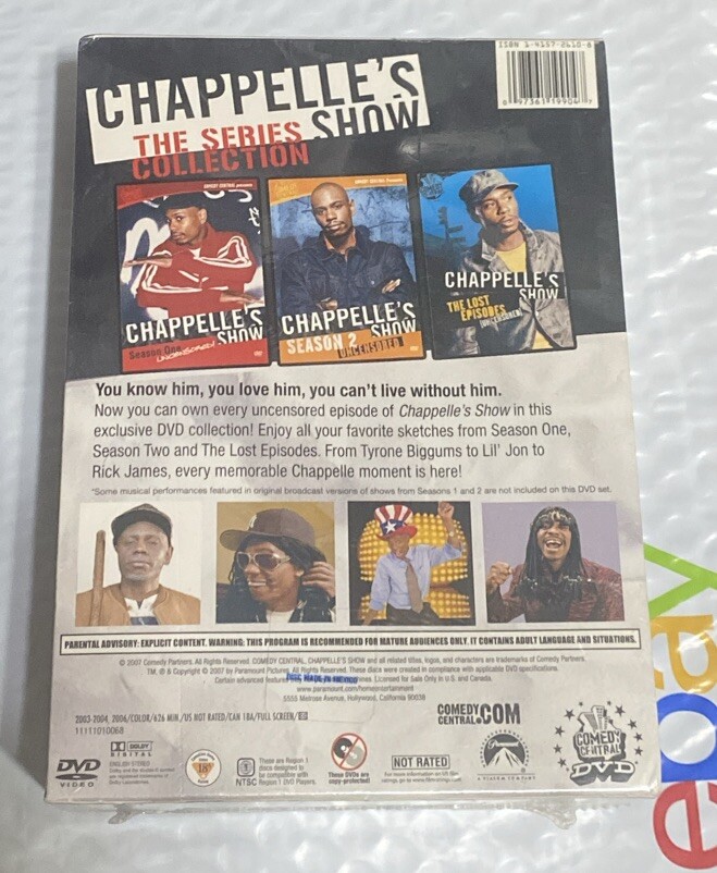 Chappelles Show - The Series Collection (DVD, 2007) “NEW” 97361199047| eBay