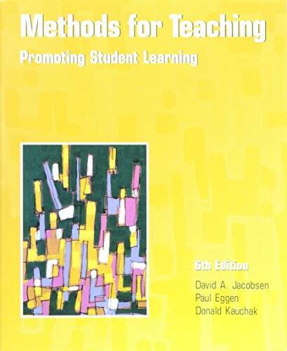 Methods for Teaching: Promoting Student Learning (6th Edition) - GOOD ...