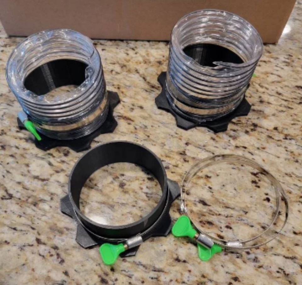 Magnetic Dust Collection 4 Inch Port Set (10 Piece Set) - Neodymium ...