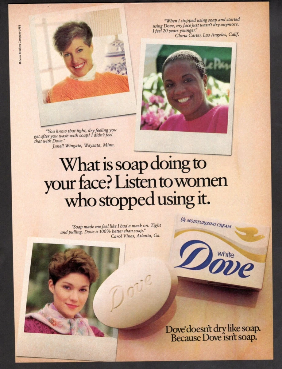 Dove Face Wash Advertisement