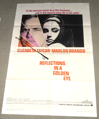 Reflections in a Golden Eye Original 1sh Movie Poster | eBay