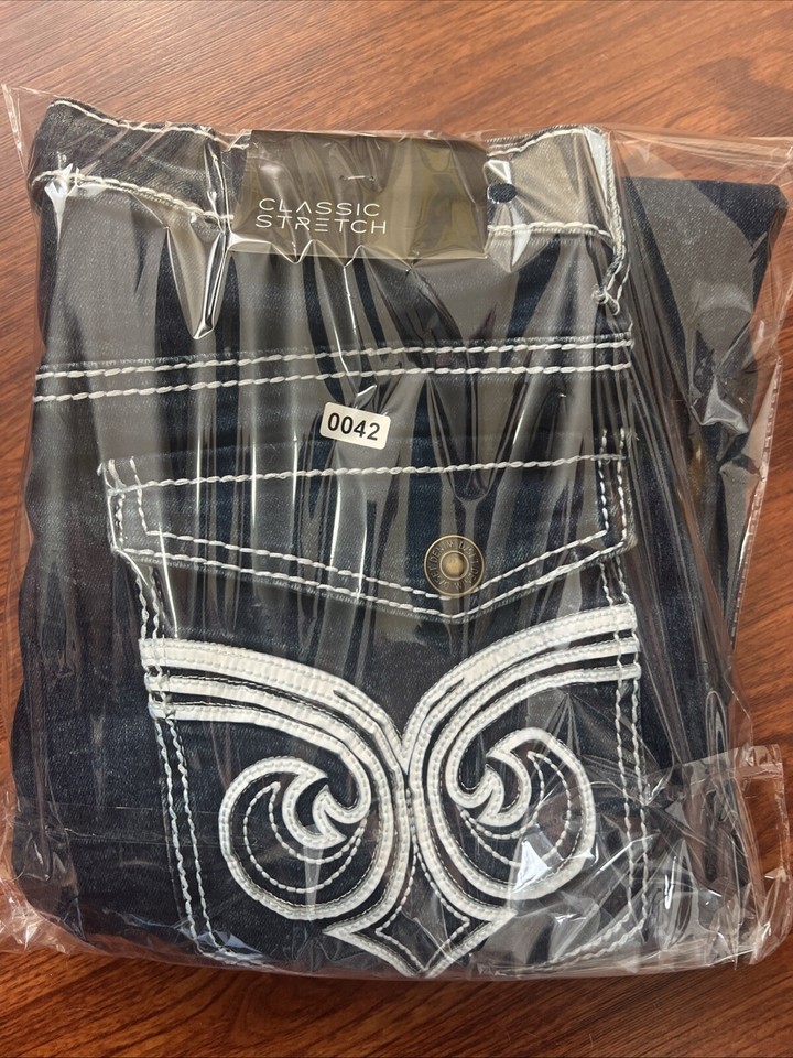 D/set Classic Stretch Bootcut Fit Blue Denim Jeans Size 30x30 NWT | eBay