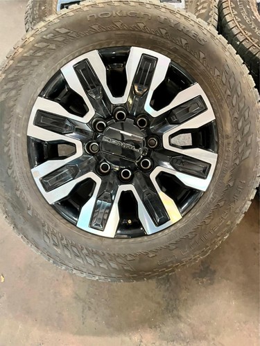 Set of Used '11-'25 GMC 2500 3500 Denali Ultimate Rims 275/65R20 Nokian ...