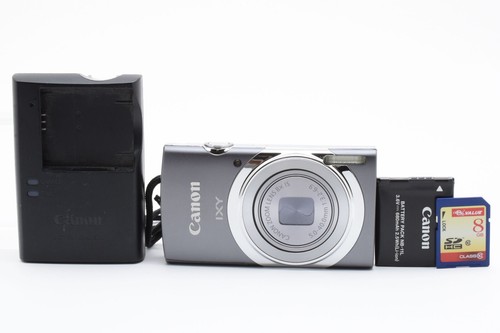 Canon IXY 130 PowerShot ELPH 140 IXUS 150 Glay 16MP Digital Camera ...