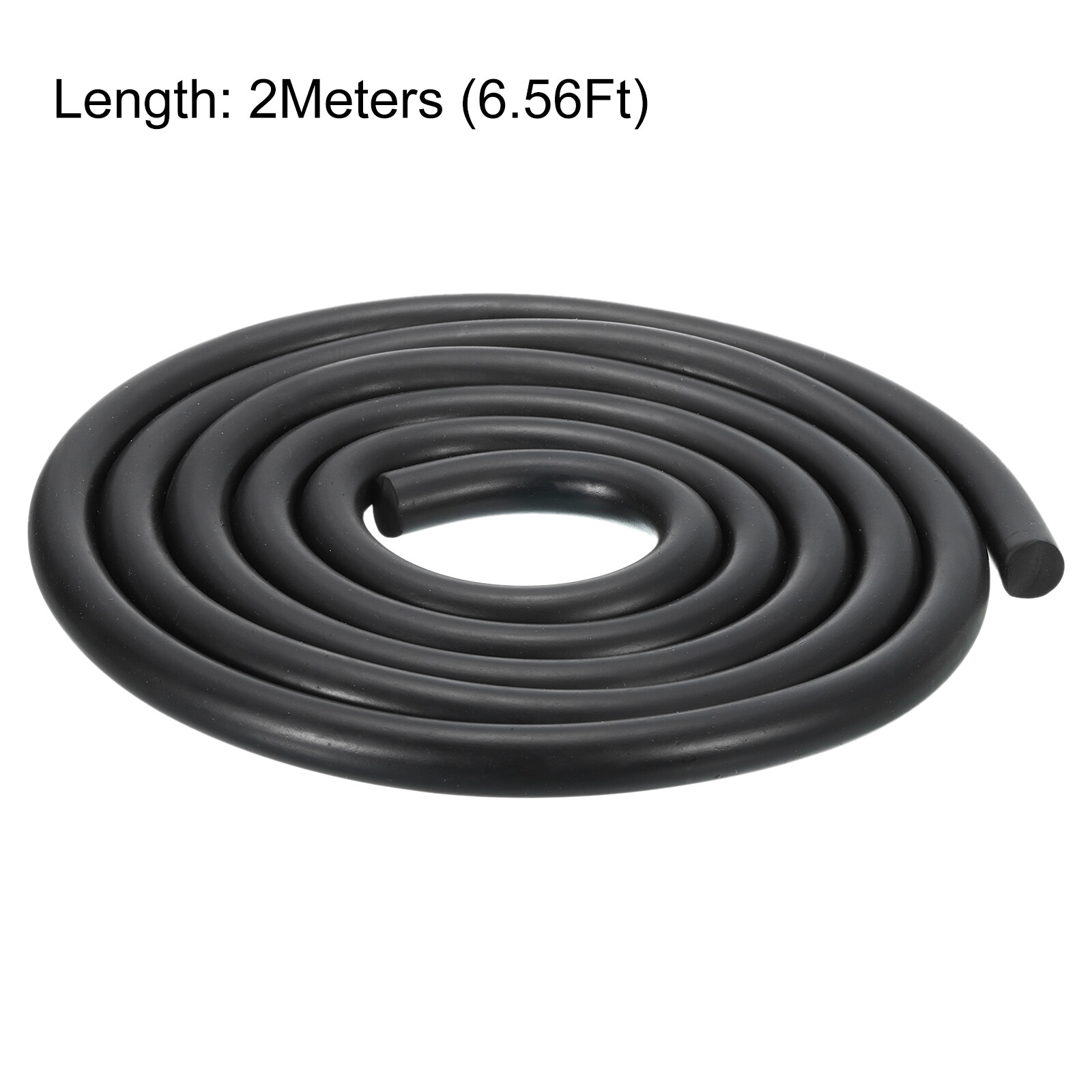 Rubber Round Seal Strip, 14mm Diameter 2 Meters Long Window Seal for ...