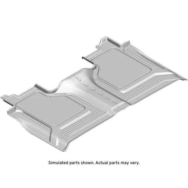 Genuine GM Jet Black Rear Floor Mat Package 84590967 | Genuine OEM | 1 ...