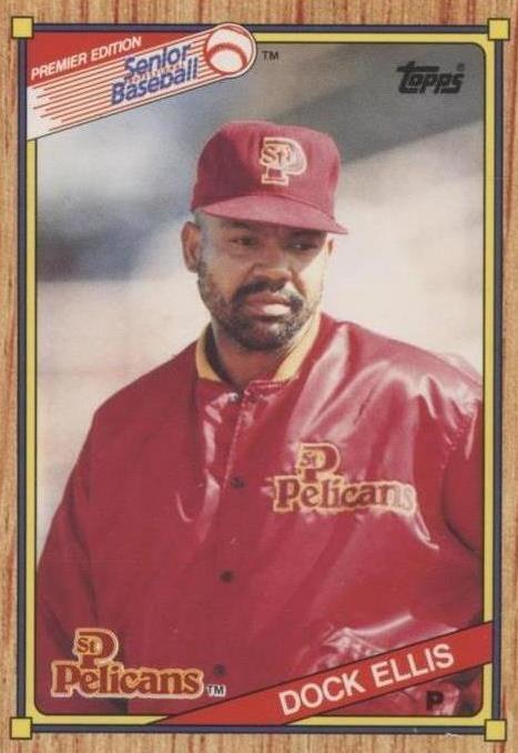 1989-90 Topps Senior Professional Baseball Association - Dock Ellis ...