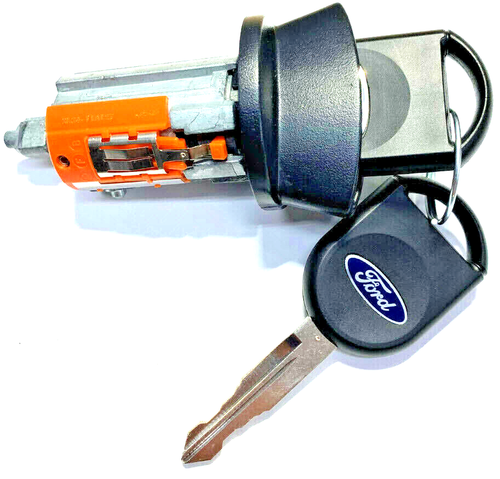 FOR SELECT FORD IGNITION SWITCH LOCK CYLINDER W/2 LOGO TRANSPONDER ...