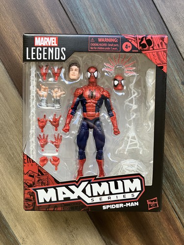Marvel Legends MAXIMUM SPIDER-MAN SUPER-ARTICULATED 6" Action ...