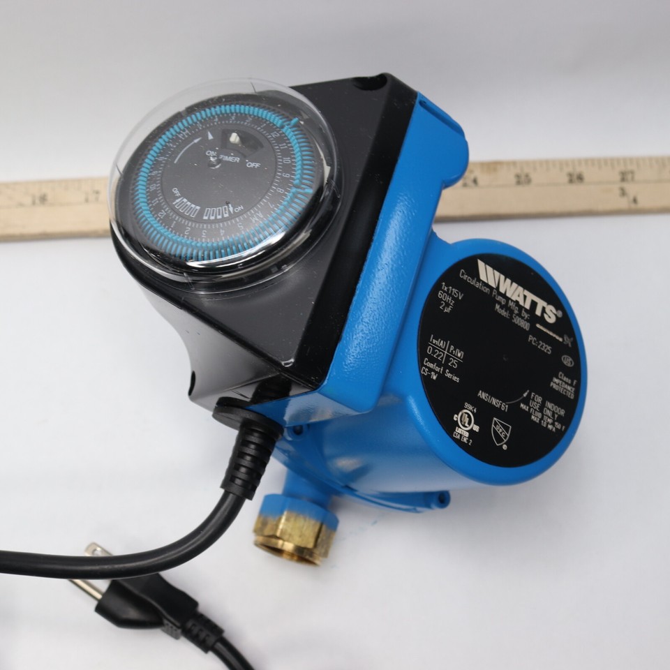 Watts Hot Water Recirculating System Brass & Tubular 500800 98268253764 ...