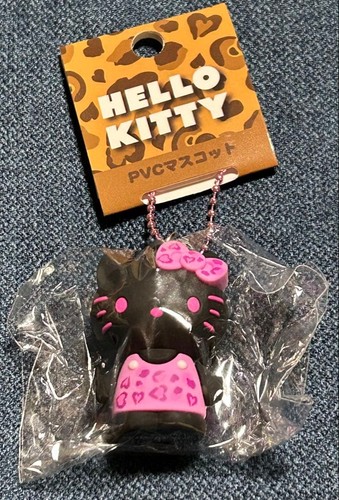 Hello Kitty PVC Mascot Leopard Print Series Black | eBay