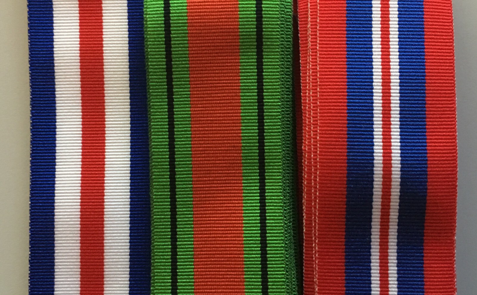 Full Size British Military Medal Ribbons World War 2, 6" lengths ...