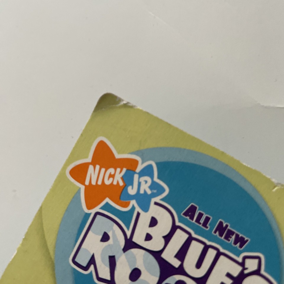 Blues Clues Moona Handy Dandy Notebook Blue’s Room Crayon Stickers ...