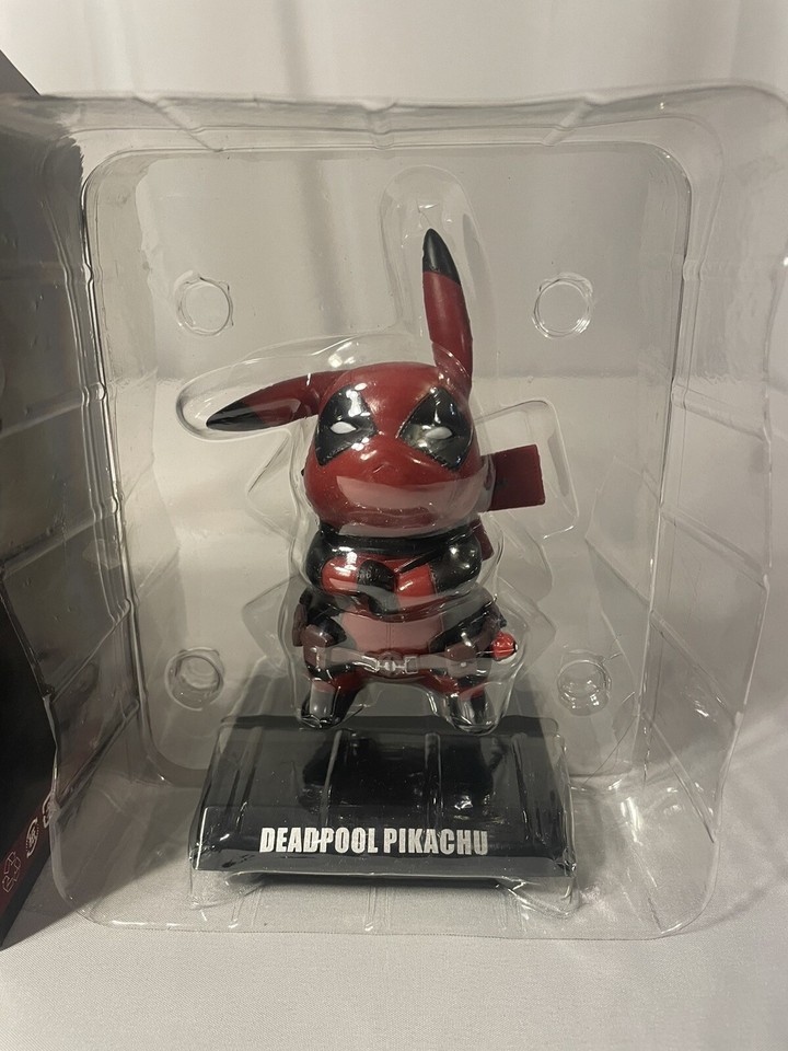 Marvel X Pokémon DEADPOOL PIKACHU Fusion Action Figure Manu Grav ...