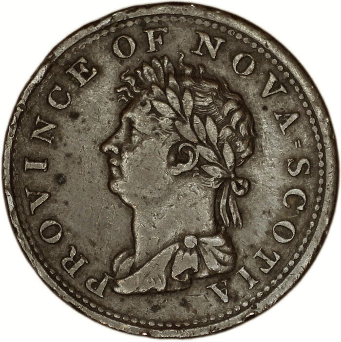 CANADA (NOVA SCOTIA) coin 1/2 Penny 1823 XF Extremely Fine | eBay