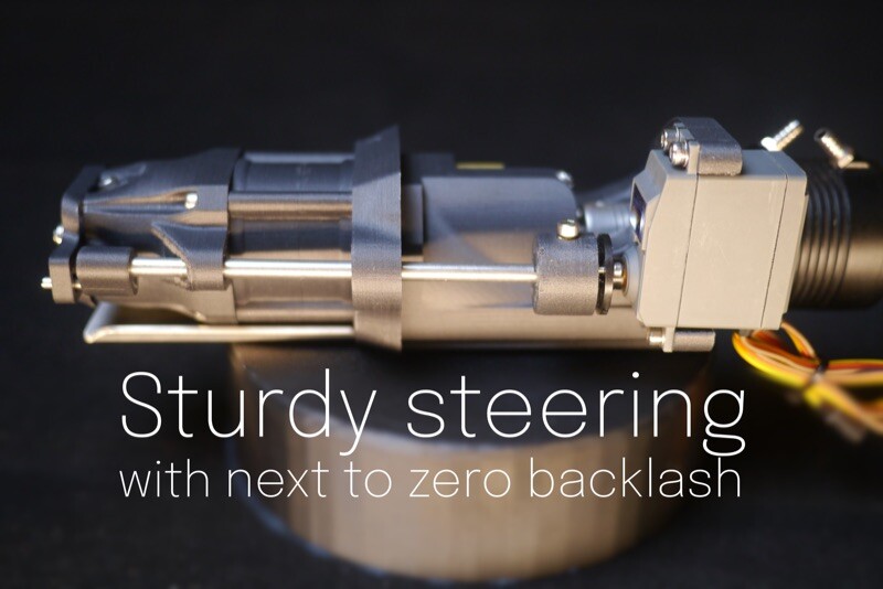 M-JET-35 Spray Pump Kit – 3D Printed Aluminum Alloy Paddle for RC Boats ...