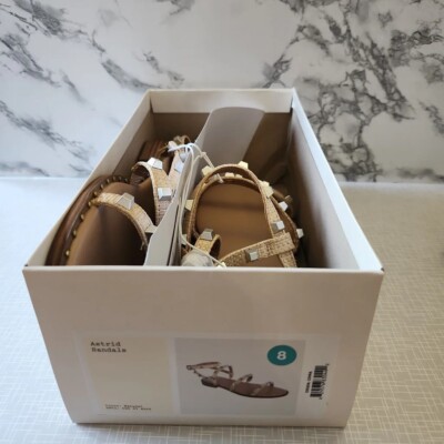 A New Day Astrid Sandals - Natural - Size 8 - New | eBay