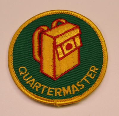 Quartermaster Patch, 1972 - 1989 Version, MINT | eBay