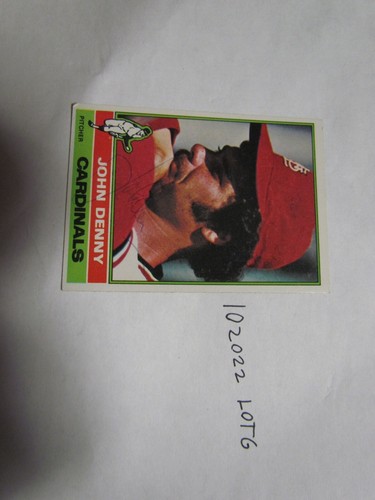 1976 Topps John Denny signed baseball card | eBay