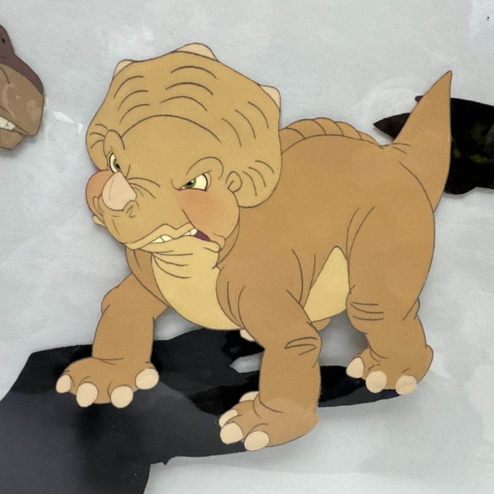 The Land Before Time 1988 Movie Art Animation Production Cel Littlefoot ...