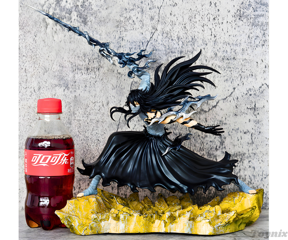 28cm Rare Black Ichigo Kurosaki Battle Form Figure – Bleach Anime ...