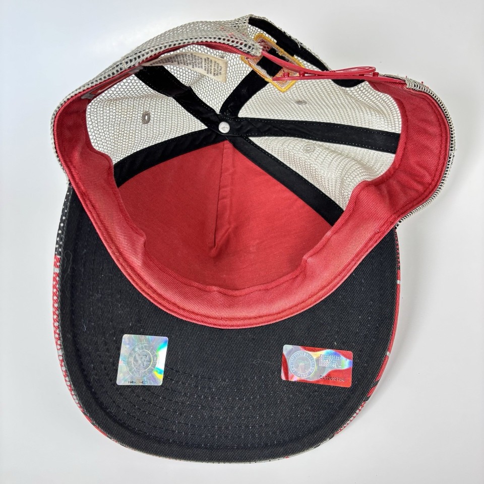 Trojans SC Plaid Nike Cap Hat Black Red Gray Snap Back Preppy New | eBay