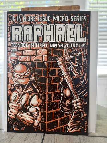 1985 Teenage Mutant Ninja Turtles Micro Series Raphael Mirage Studios ...