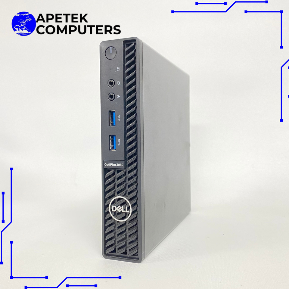 Dell OptiPlex 3080 Micro w/ i3-10100T, 16GB RAM, 256GB SSD Win11, NO ...
